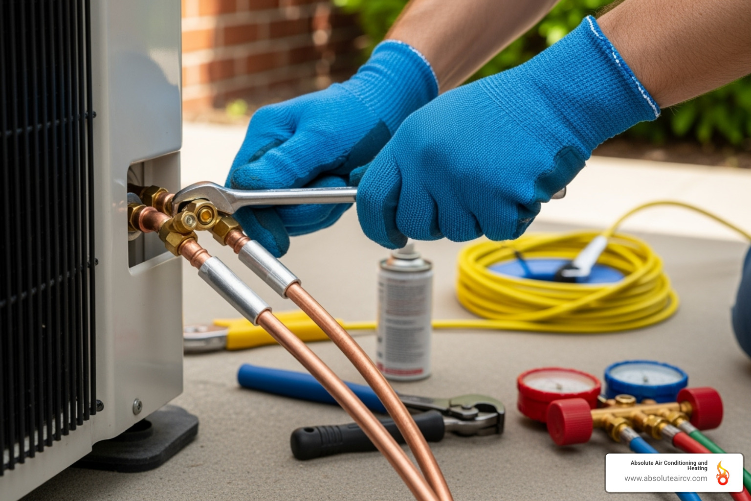 AC refrigerant line installation: Expert 2025